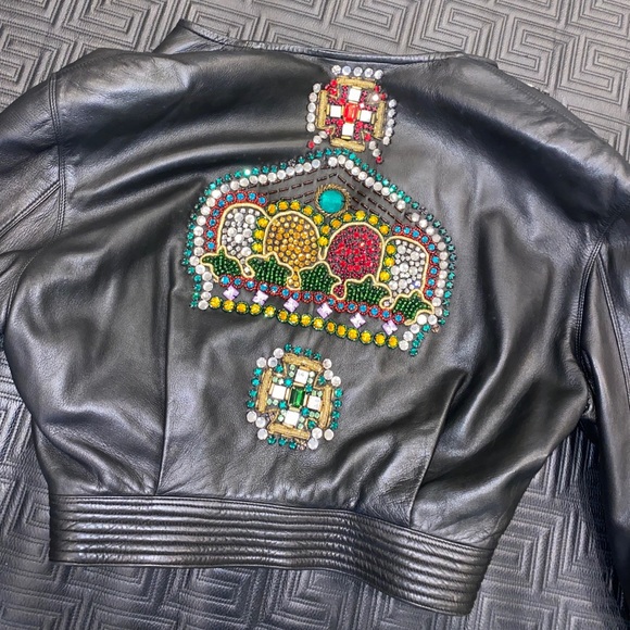 Versace | Jackets & Coats | Vintage Versace Byzantine Collection ...